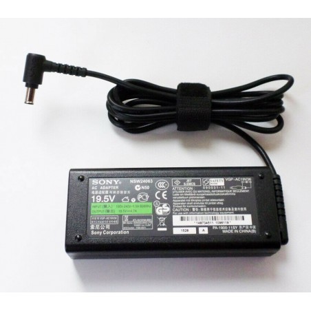 CARGADOR SONY ORIGINAL 19.5V 90 WATTS